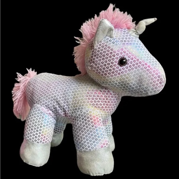 Dan Dee | Toys | Dan Dee Unicorn Plush Hug Me Sparkle Rainbow Stuffed ...